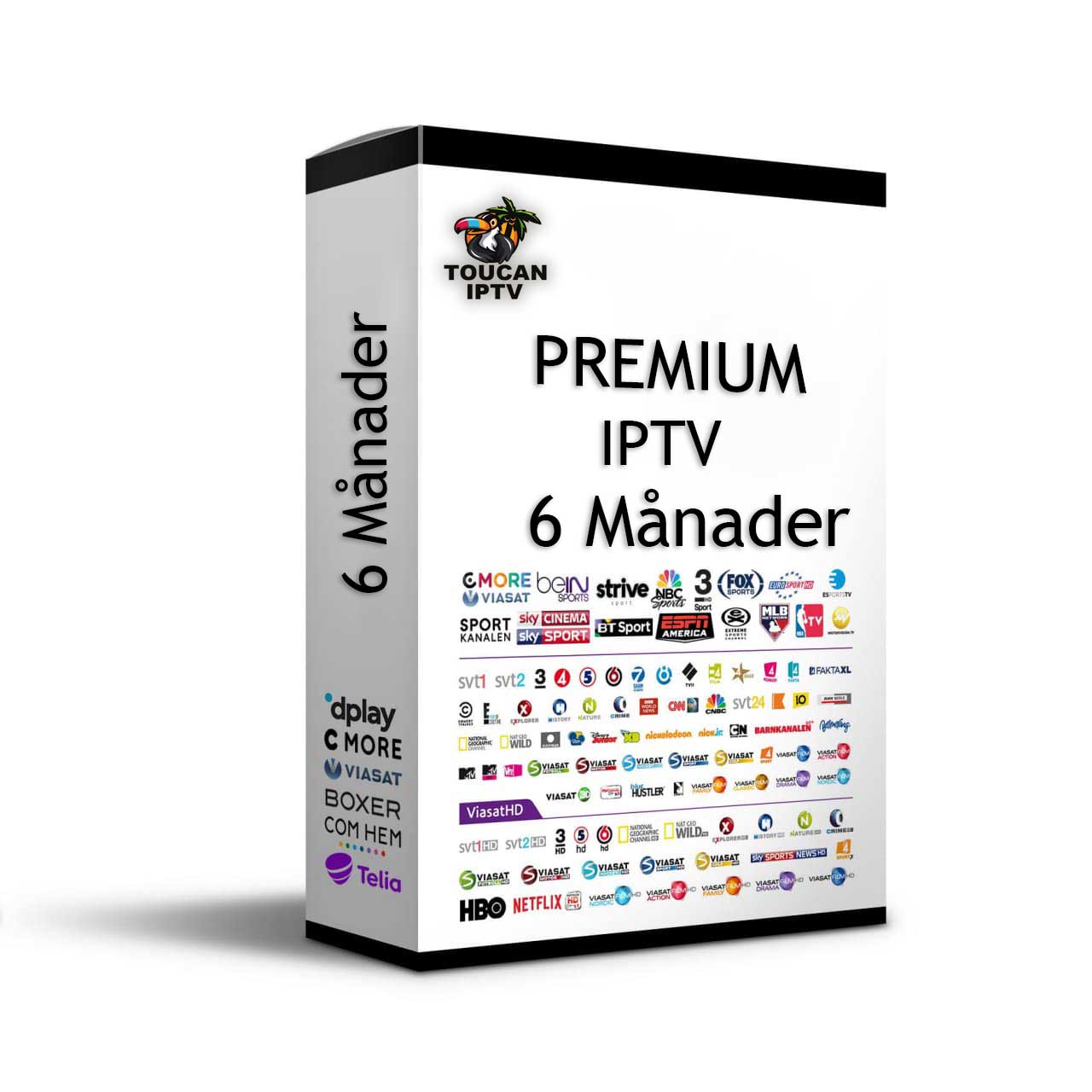 TOUCAN IPTV » 6 Månader